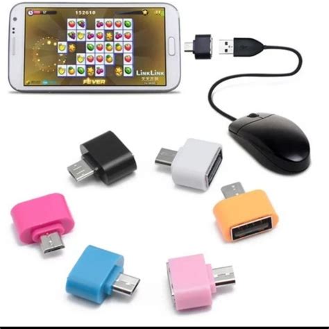 Jual Otg Mini Non Kabel Otg Tipe C Otg Micro Usb Shopee Indonesia