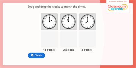 Ks1 Time Resources And Worksheets Classroom Secrets