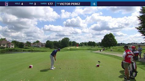 Victor Perez Round 3 4th Hole Shot 1 2025 3m Open
