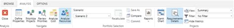 比较多个项目组合分析方案 Projectonline Microsoft Learn