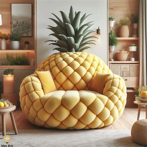 Pineapple Shaped Sofa Design History Features And Trends Idea Arts