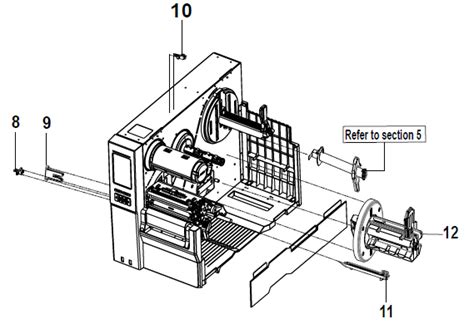 Tsc Printer Tsc Mh641t Label Printer Industrial 600 Dpi Buy Tsc