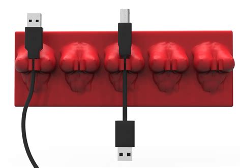 Download Free Stl File Cable Holder Sex Design To 3d Print ・ Cults