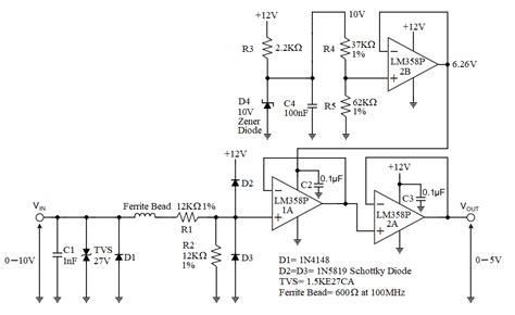 0 10v To 0 5v Signal Converter Analogue Input Modules Electronics World
