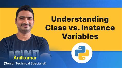 Python Class 46 Python Class And Instance Variables In Telugu Youtube