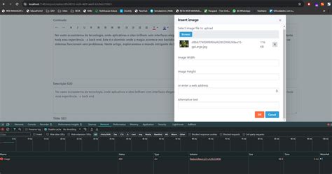 htmleditor image insert not working radzen blazor components radzen