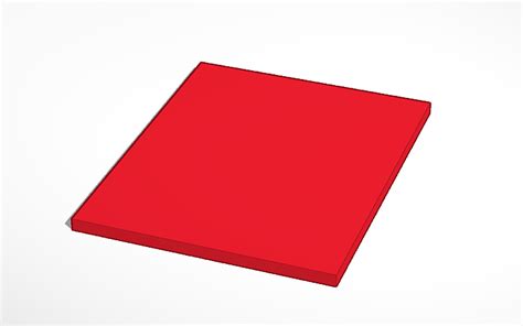 3d Design Rectangle Tinkercad