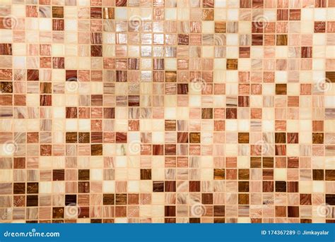 Colorful Pastel Abstract Art Using Mosaic Tiles Stock Image Image Of