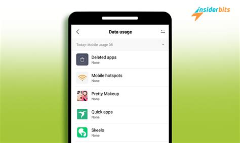 how to check data usage on android insiderbits