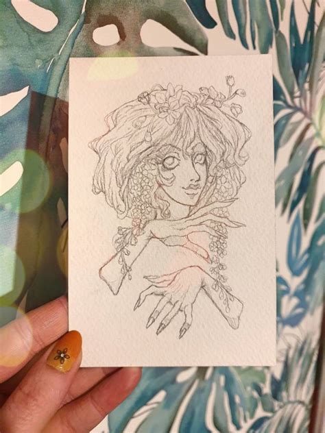 Delphinium Sketch By Aldric Cheylan On Deviantart