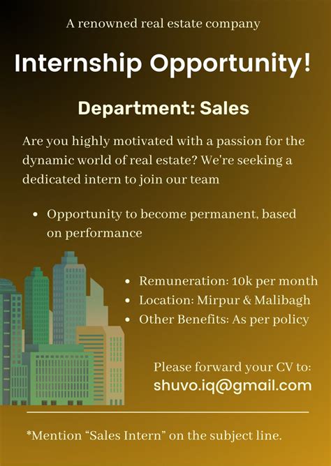 Shuvo Mirza On Linkedin Internship Salesintern