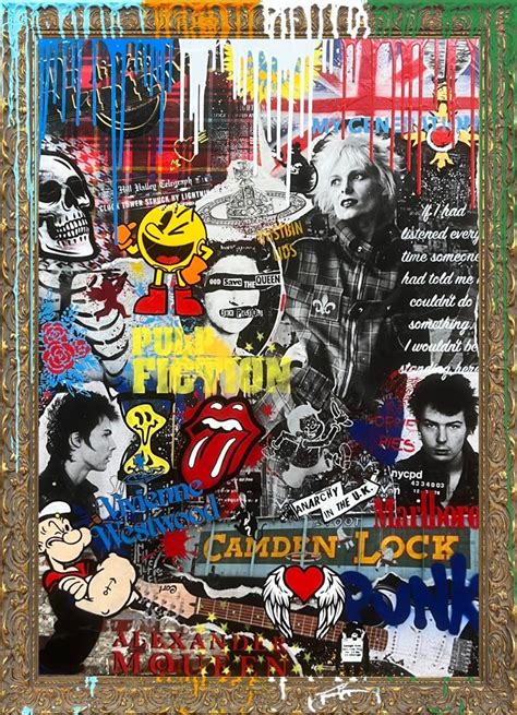 Punks Not Dead By Hue Folk ~ Air Fine Art