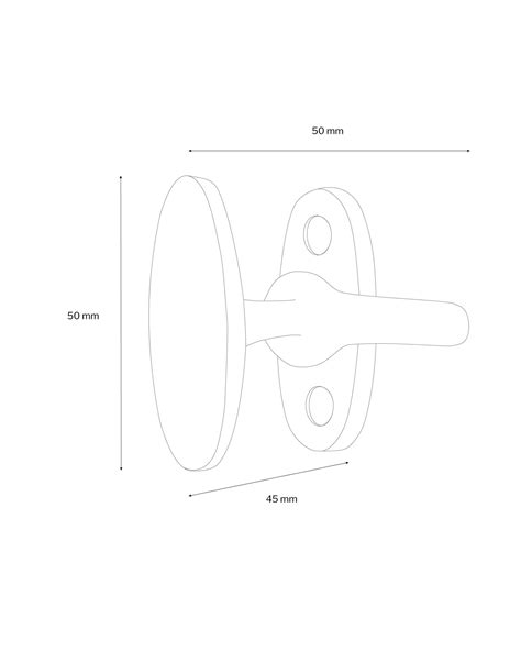 Window Latch Cabinet Latch Oval Brass Sekelskifte