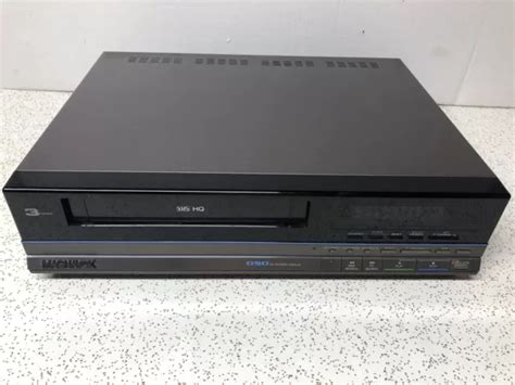 MAGNAVOX OSD MODEL VR9630AT01 VCR VHS Player Recorder Tested Works No Remote 28 25 PicClick UK