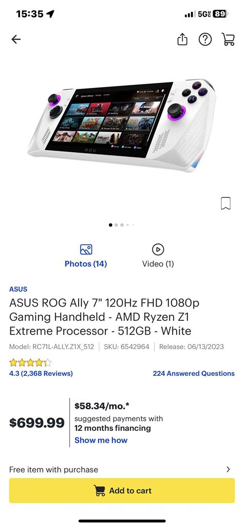 Asus ROG R Bestbuy