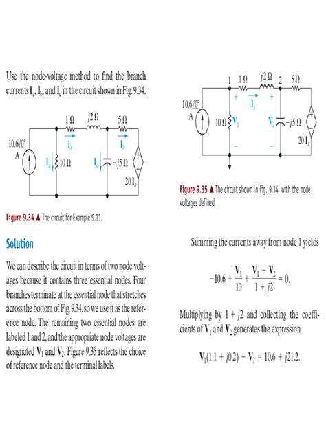 Ac Node Voltage Example Pdf