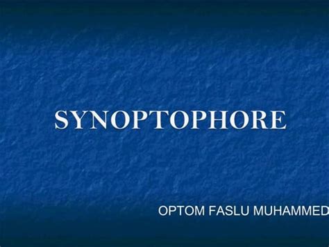 Synoptophore Ppt