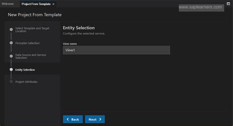 Sap Fiori Tools Sap Fiori Application A New Application Generator