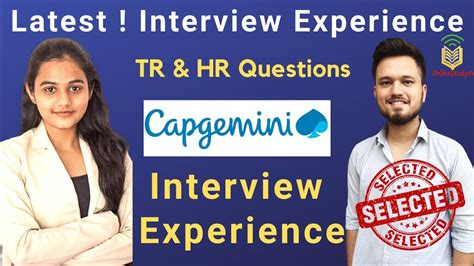 capgemini interview experience capgemini campus interview important