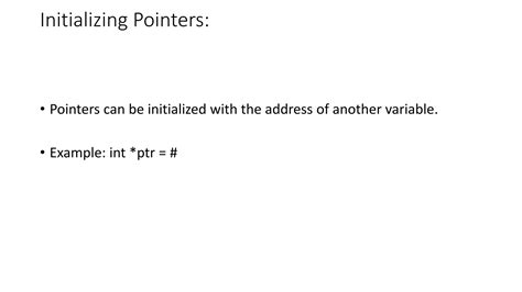 Pointers And Structurespptx