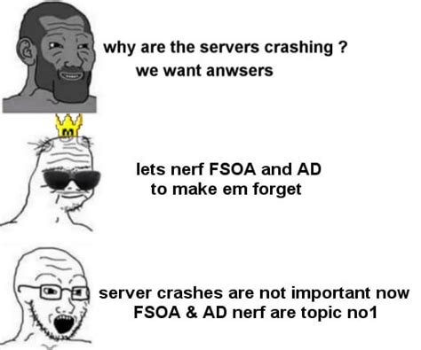 What About Server Crashes Rrunescape
