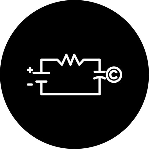 Simple Capacitor Circuit Line Circle Inverted 65583239 Vector Art At Vecteezy Simple Capacitor Circuit Line Circle Inverted 65583239 Vector Art At Vecteezy
