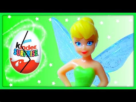 Disney Fairies Tinkerbell And Friends Kinder Surprise Eggs Opening 🧚