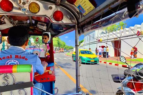 [한국어가이드] 방콕 왓 사켓 올드타운 툭툭이 드라이브 반일투어 Privia 투어and티켓