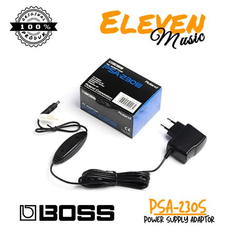 Jual Boss Psa 230s Adaptor Power Supply Adaptor Boss Psa230s Original