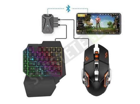 Геймърска мишка и клавиатура за смартфон от Spestete Bg