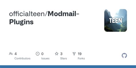 Github Officialteenmodmail Plugins