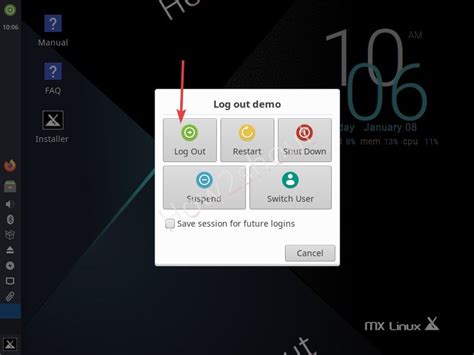 How To Enable FluxBox Desktop On MX Linux LinuxShout