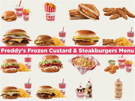 menu freddy s menu