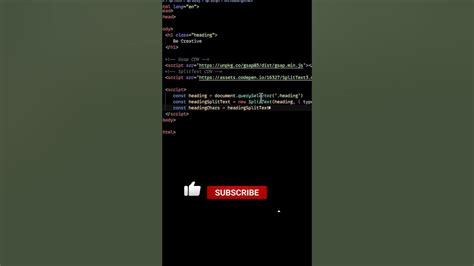 Blurry Text Reveal Animation Html Css And Javascript Gsap Gsap