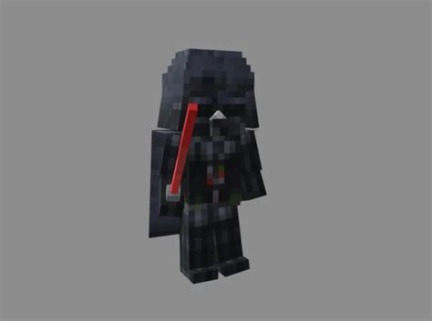 create a 3d model blockbench for minecraft java or bedrock by galdaroc