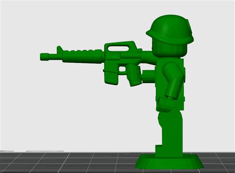 👨 Lego Army Man 1・ Stl File For 3d Printing・cults