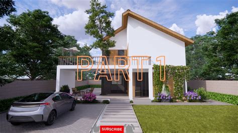 Sketchup Tutorial House Building Sketchup House Design Part 1 Youtube