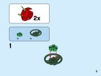 Lego Instructions For Set 40460 Roses Creator Botanical Collection