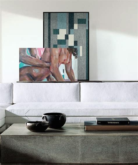 Sex Art Sensual Modern Art Oil Painting Original Erotic Art Sex Erotic Mature Sex Wall Art