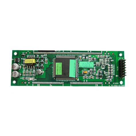 2x20 character vfd module 5x8 dot matrix with controller esd protection