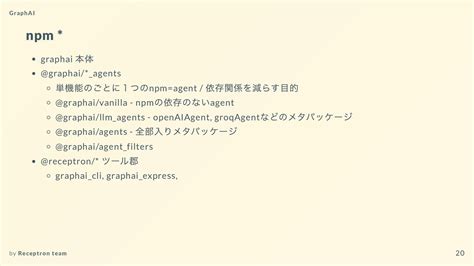 GraphAI Full Stack TypeScript Tool For AI Applications Speaker Deck
