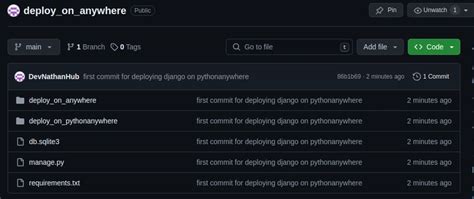 Deploying A Django Application ON Pythonanywhere DEV Community
