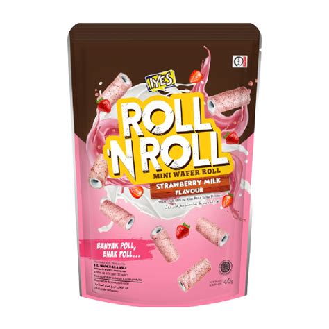 Iyes Roll N Roll Strawberry 40g