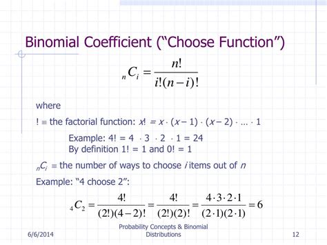Ppt 4a Probability Concepts And Binomial Probability Distributions