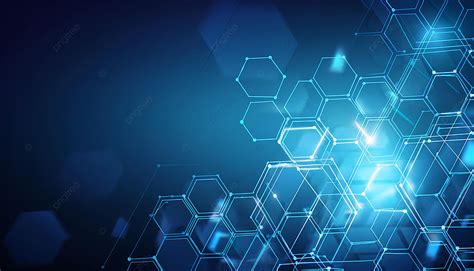 Abstract Blue Tech Background Abstract Background Blue Background