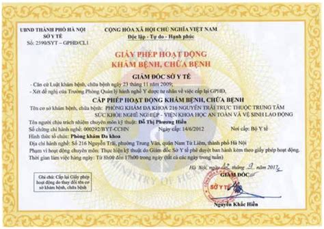 Giới thiệu Trung tâm sức khỏe nghề nghiệp