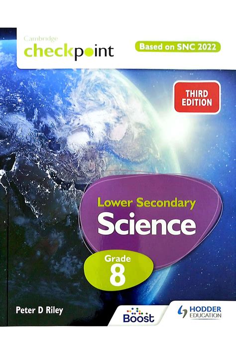 Cambridge Checkpoint Lower Secondary Science Textbook 8 Snc Aligned Pakistan Edition Hodder