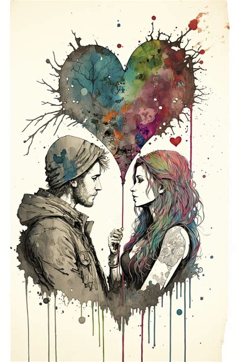 Ai Generated Couple Heart Free Image On Pixabay