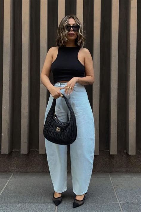 5 Ways To Style Barrel Leg Jeans For Spring 2025 Marie Claire Uk