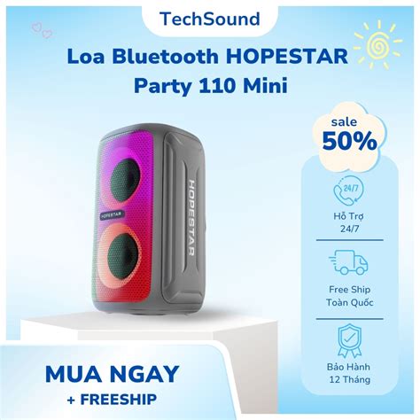 Loa Hopestar Party 110 Mini: Trải nghiệm âm thanh sống động với thiết ...